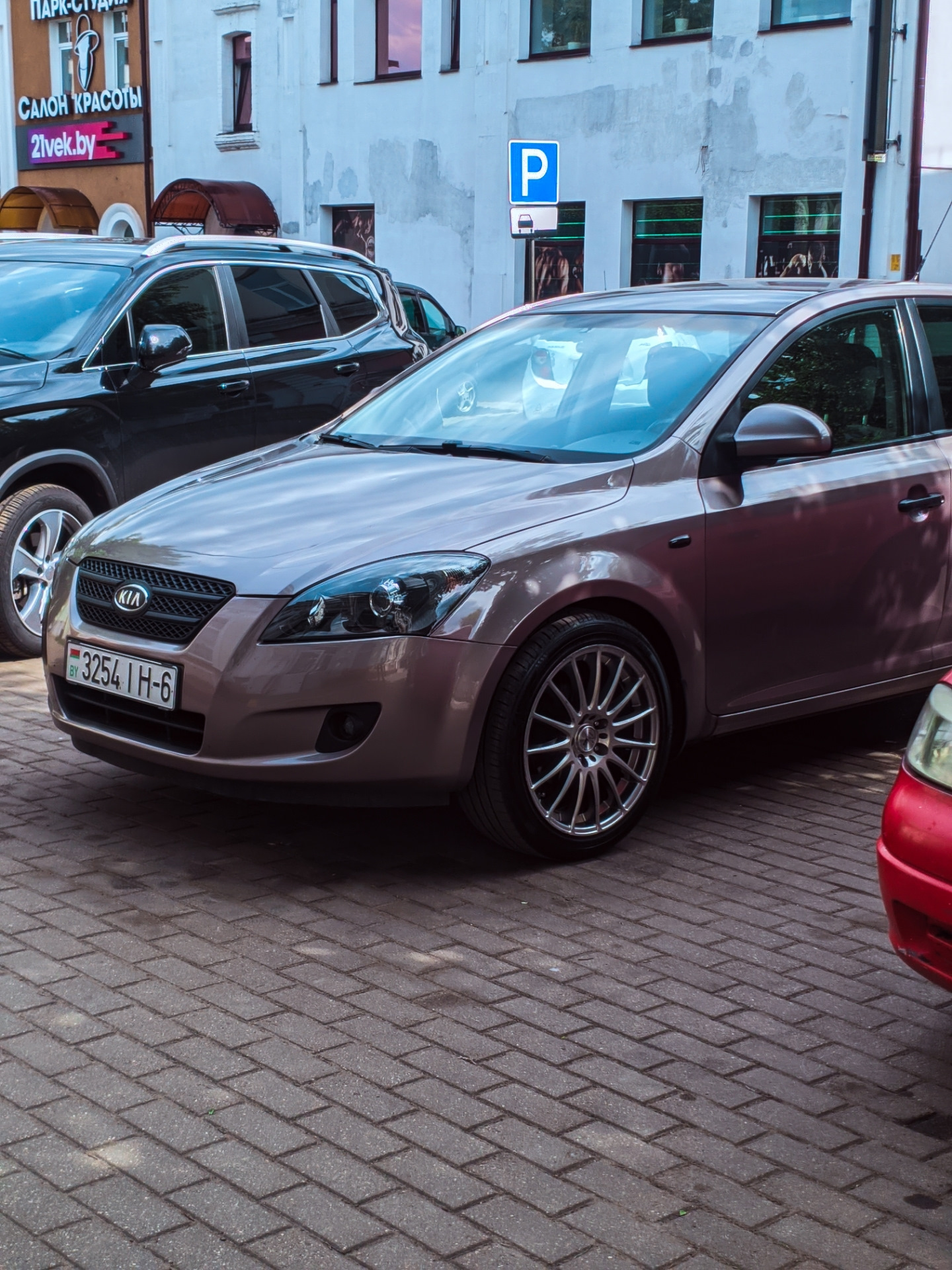 18 Диски Work Sporbo Fervore-L — KIA Ceed (1G), 1,4 л, 2008 года ...