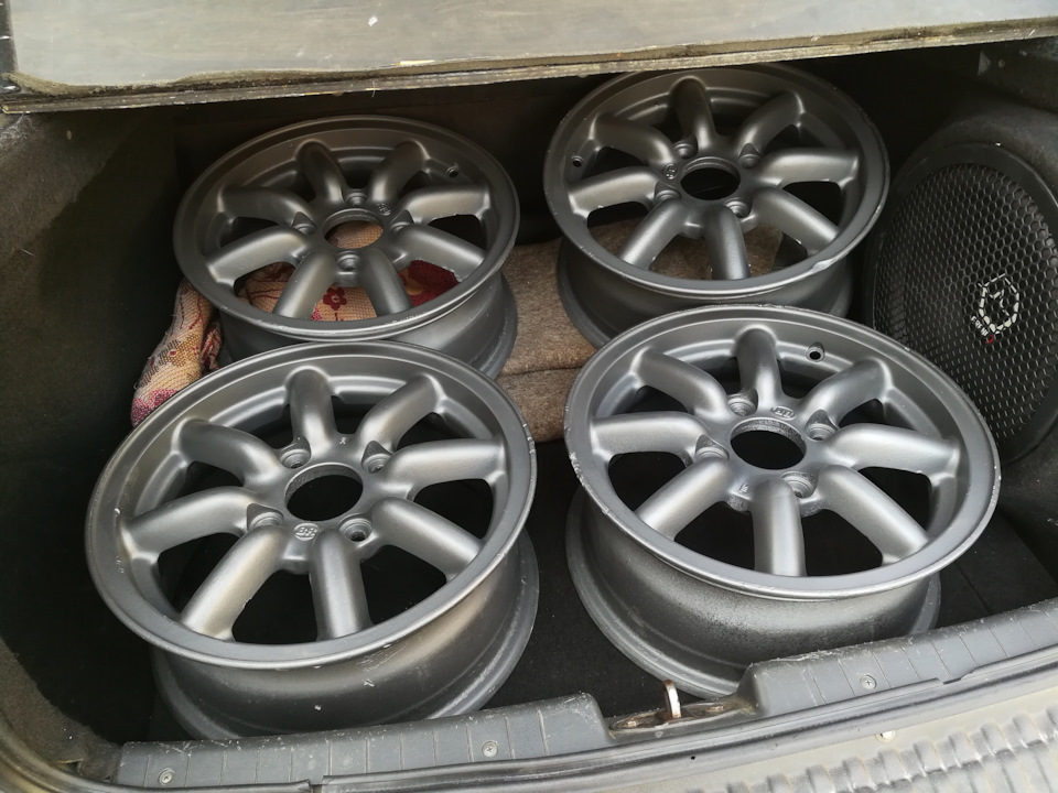 Black Racing BR-8 — Lada 21063, 1,3 л, 1993 года | колёсные диски | DRIVE2