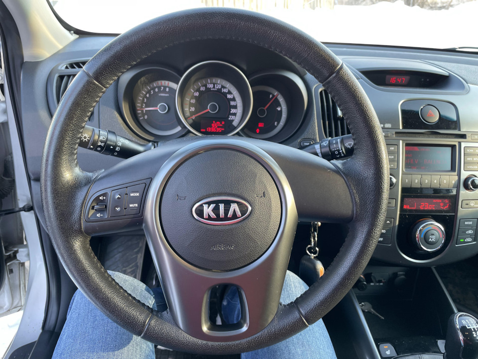 Перетяжка руля своими руками — KIA Cerato (2G), 1,6 л, 2012 года ...