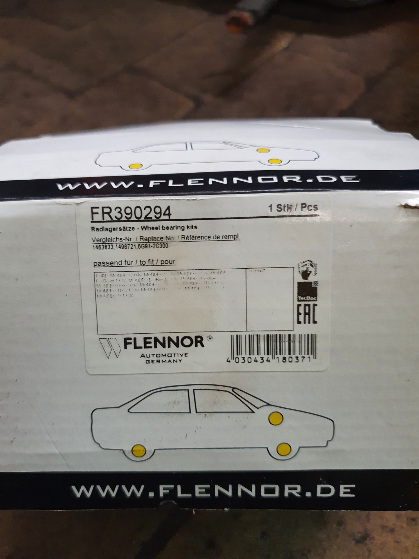 Замена передней левой ступицы — Ford Mondeo IV, 2 л, 2008 года ...