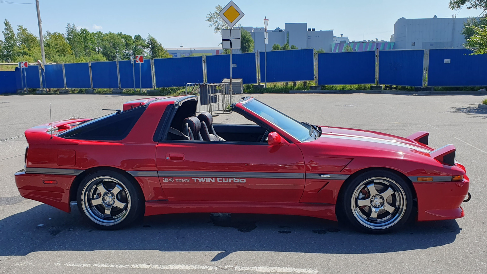 Toyota Supra (70) 2.0 бензиновый 1990 | GA70 Wide body Aero top на DRIVE2