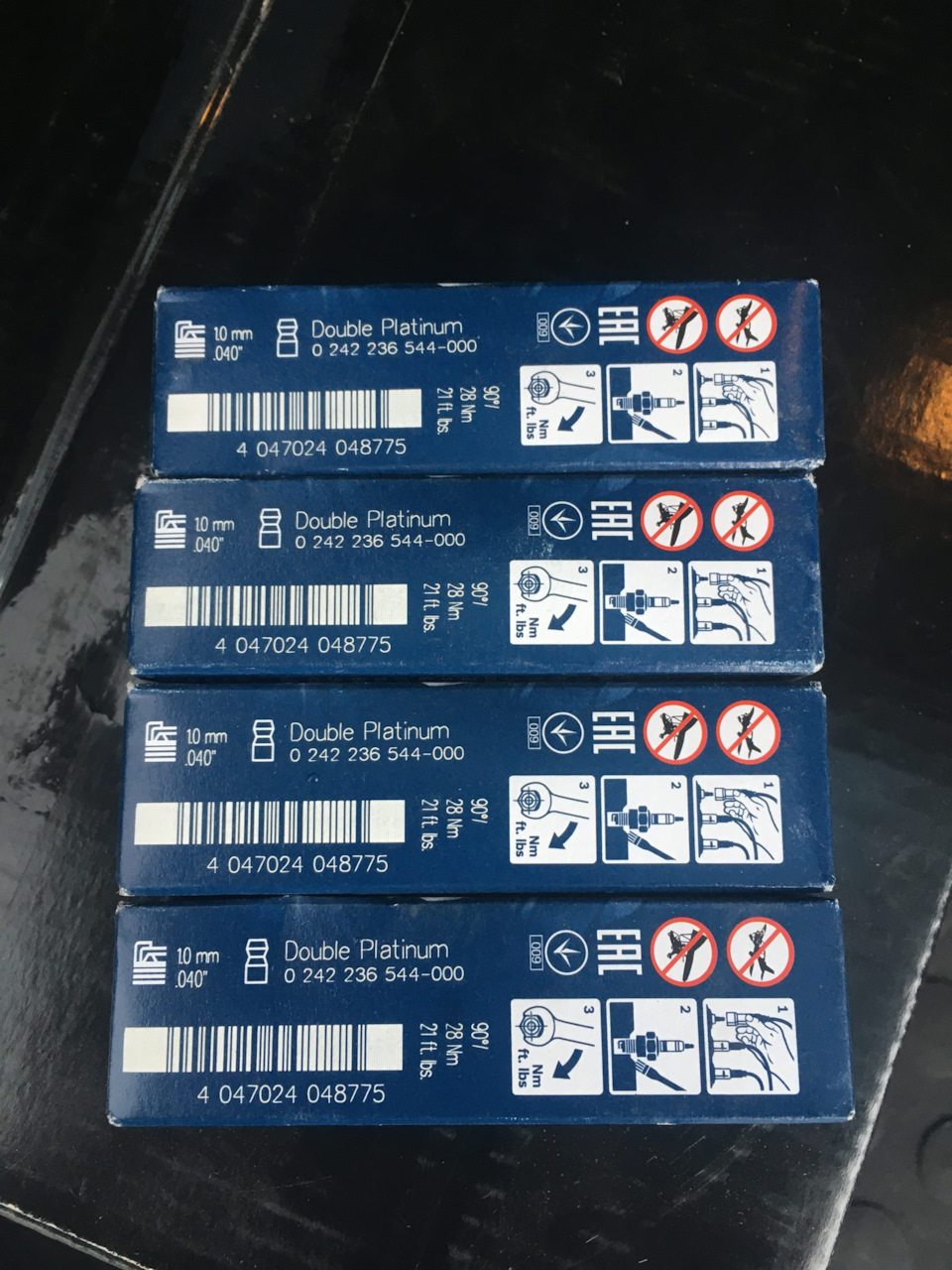 0242236544 Свеча зажигания BOSCH | Запчасти на DRIVE2