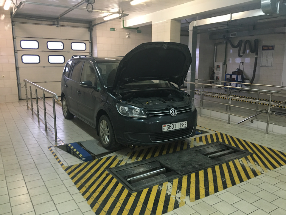 Тех осмотр. Пополняем бюджет страны-дорожный сбор. — Volkswagen Touran ...