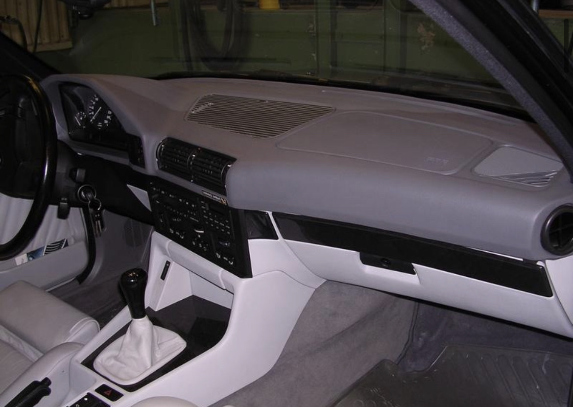 BMW Individual White + BlackWood interior — BMW 5 series (E34), 2,5 л, 1994 года | стайлинг | DRIVE2