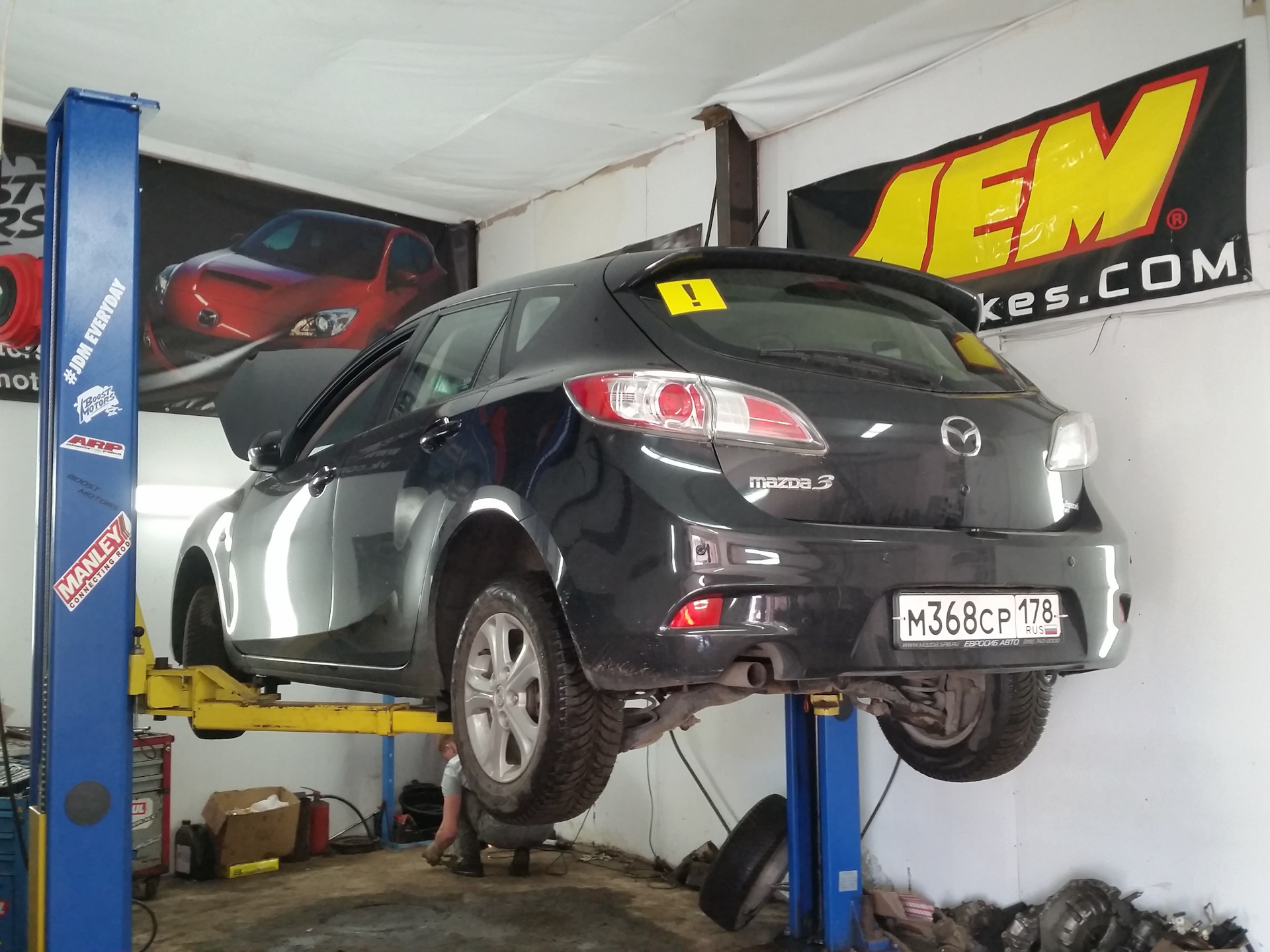 ТО 45.000 км в Boost Motors — Mazda 3 (2G) BL, 1,6 л, 2012 года | плановое ТО | DRIVE2