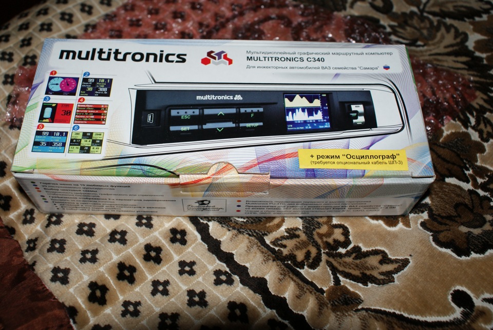 multitronics C340 — Lada 21099, 1,5 л, 2004 года | аксессуары | DRIVE2
