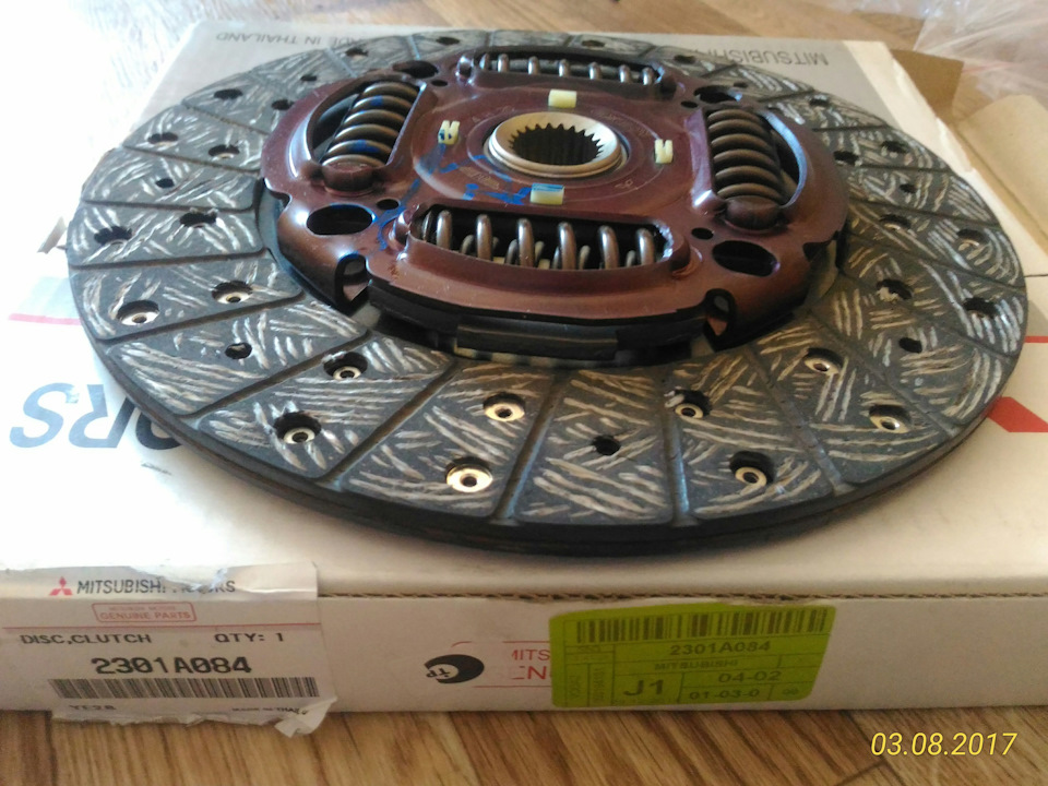 2301A084 Диск сцепления Mitsubishi | Запчасти на DRIVE2