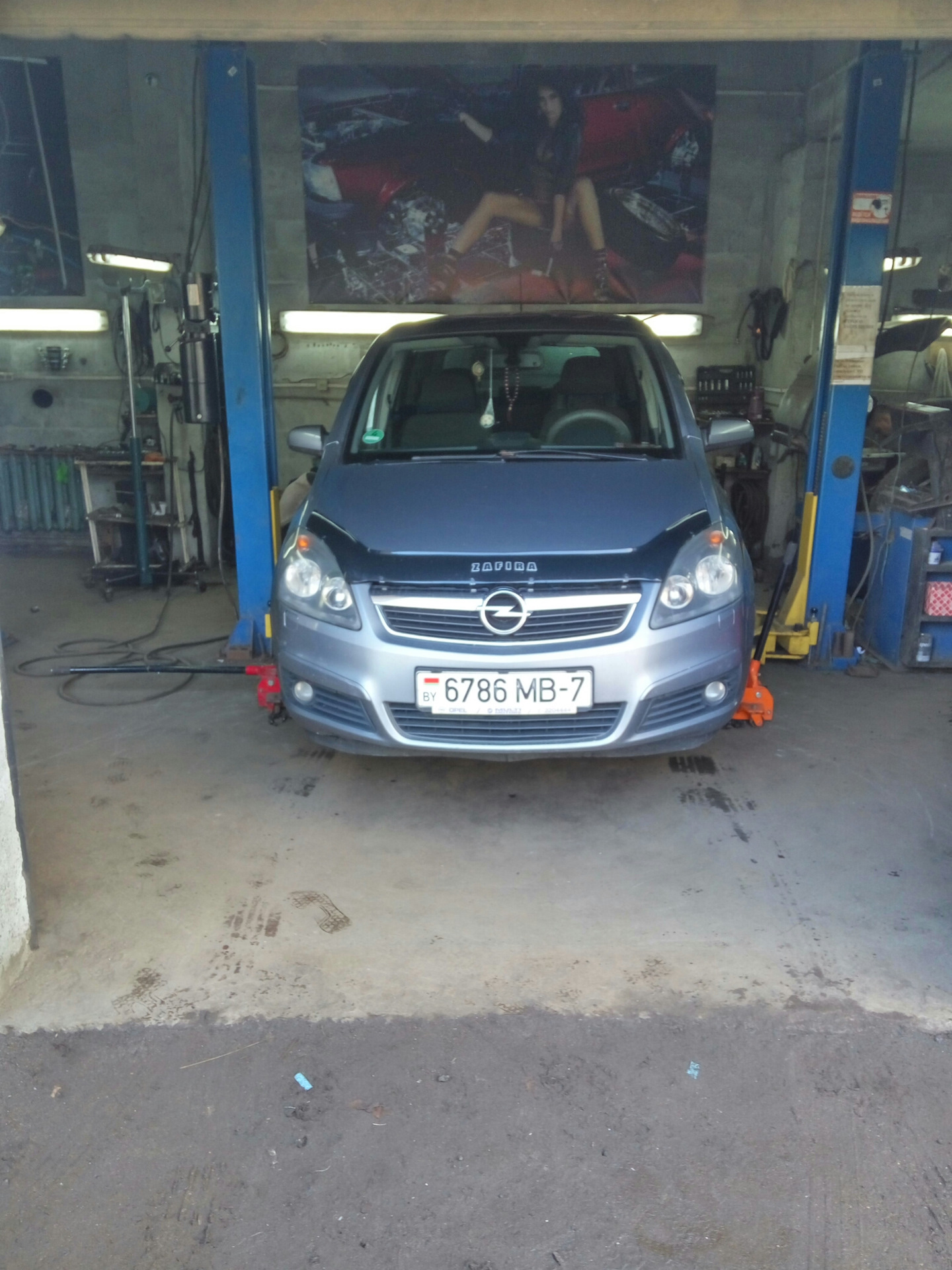 📎СМЕНИЛ ТАПОЧКИ НА ЗИМНИЕ ☃ — Opel Zafira B, 1,9 л., 2007 года | шины ...