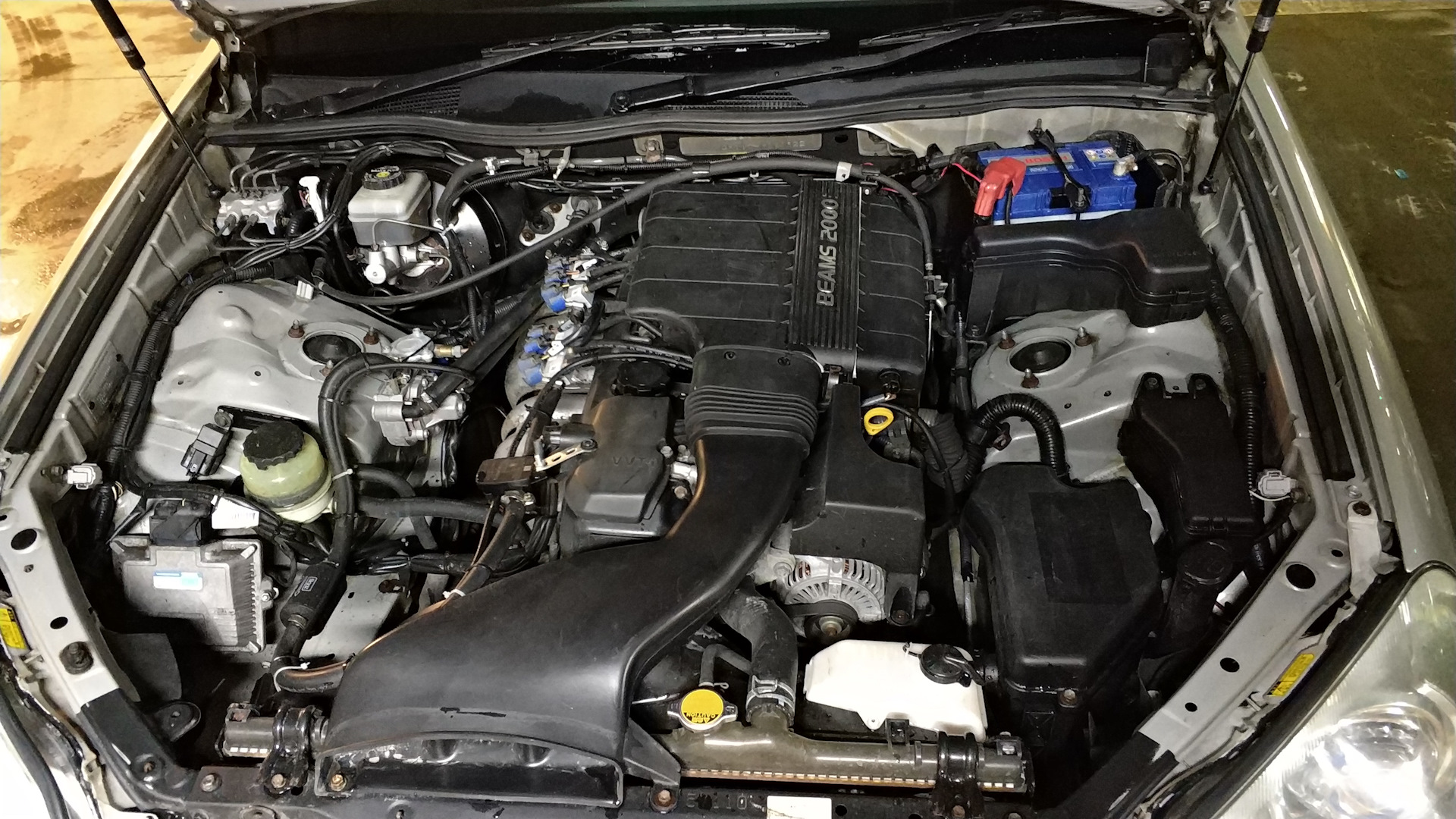 ГБО на Марк 2, gx110 beams 2000 — Toyota Mark II (110), 2 л, 2002 года ...