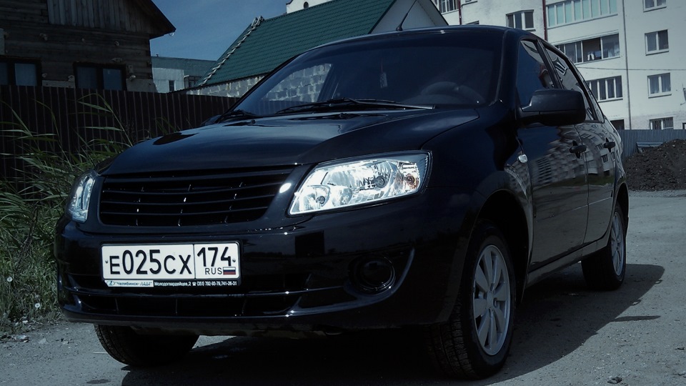 Замена ремня ГРМ и ролика. — Lada Гранта, 1,6 л, 2013 года | визит на ...
