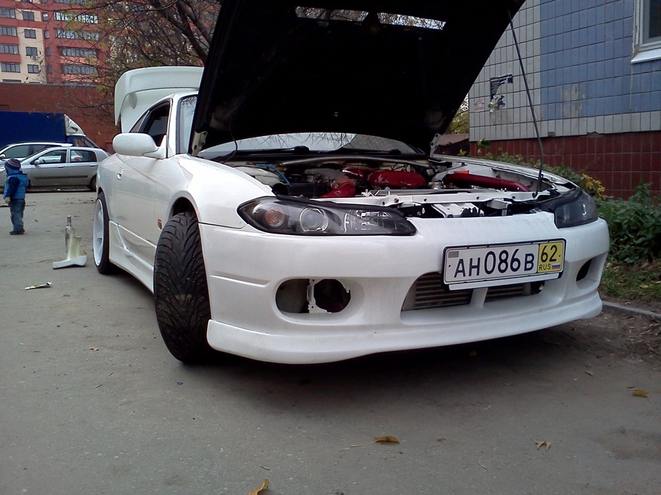 Примерка — Nissan Silvia (S15), 2 л, 2000 года | стайлинг | DRIVE2