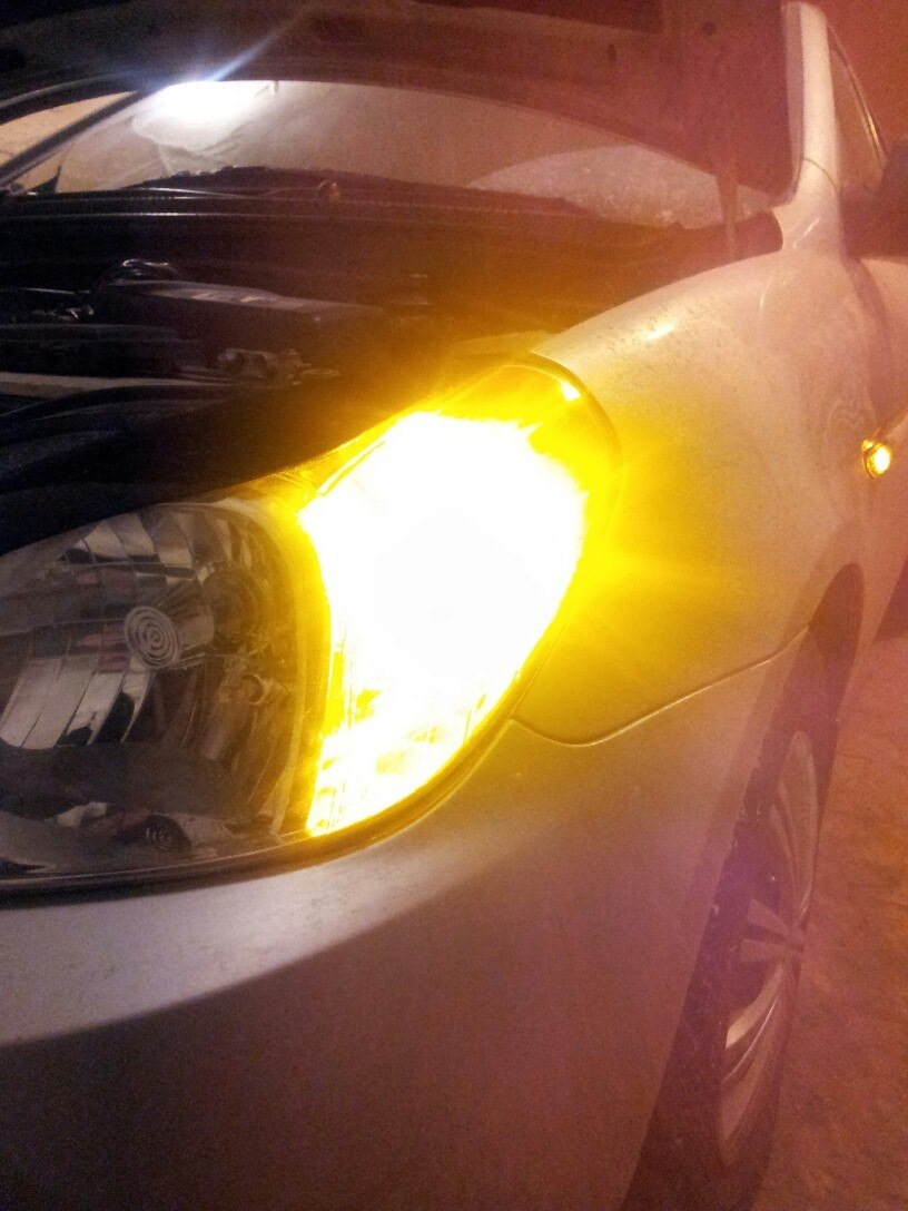 Диодные поворотники. — Hyundai Accent (3G), 1,5 л, 2008 года | тюнинг ...