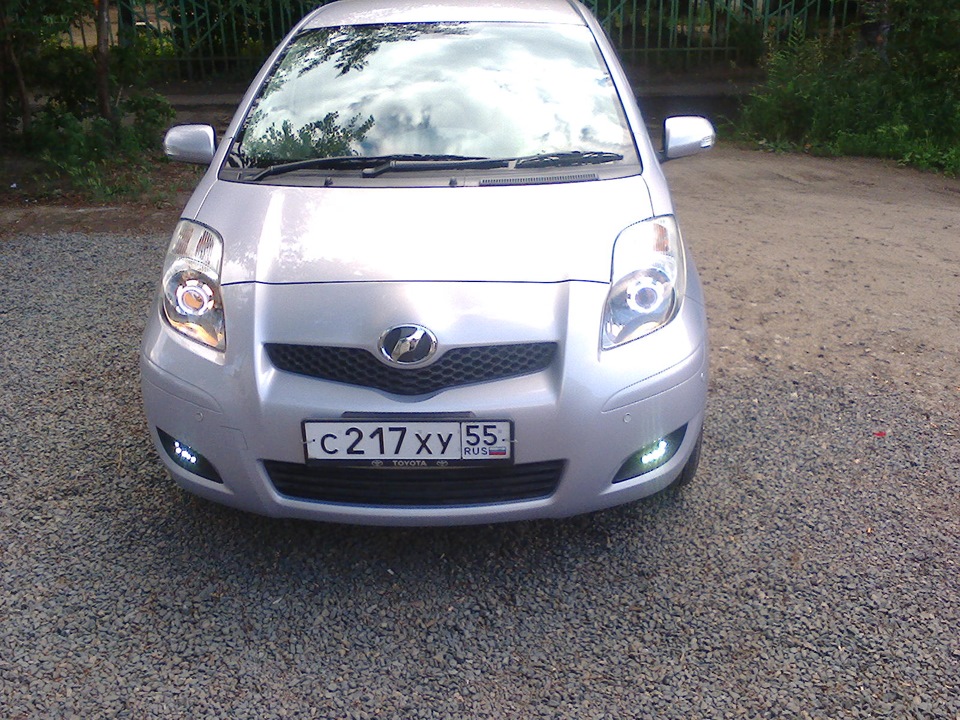 Немного свободного времени нечем не занятый друг и вот что получилось — Toyota Vitz (90), 1 л ...