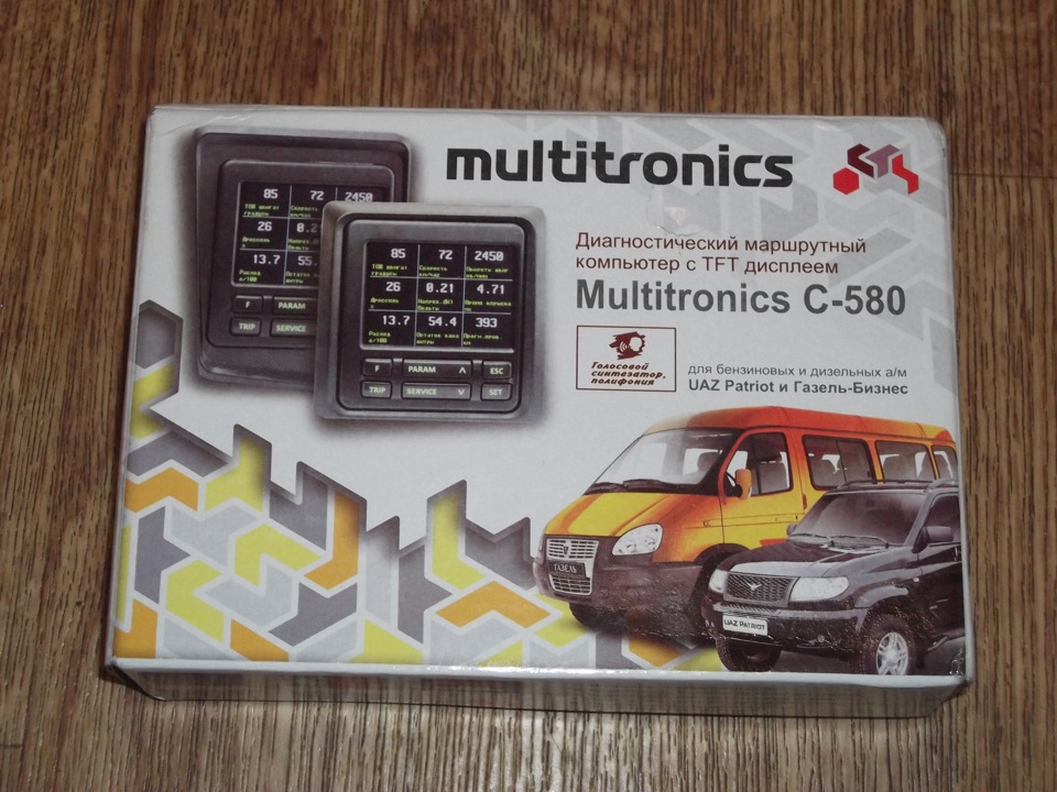 заказал бортовой компьютер Multitronics C-580 — УАЗ Patriot, 2,3 л, 2012 года | электроника | DRIVE2