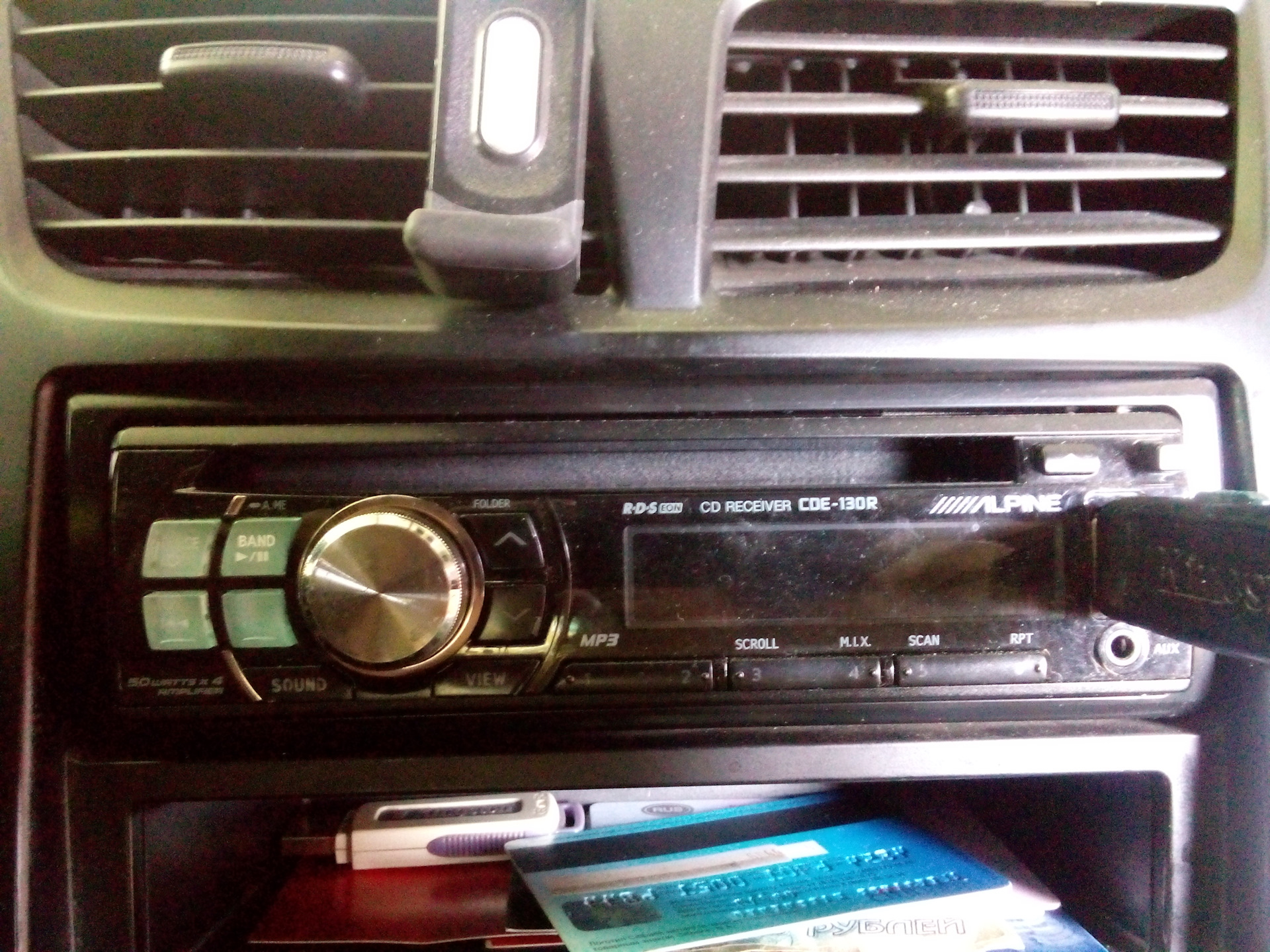 Alpine 130r в замен soundmax. — Hyundai Solaris (1G), 1,6 л, 2011 года ...