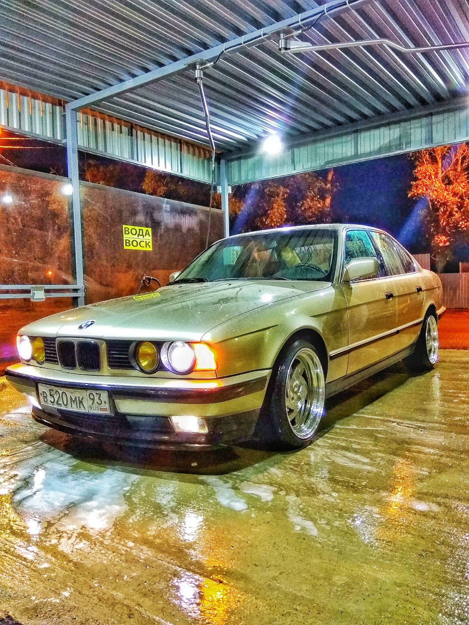 #46 Катки на месте. — BMW 5 series (E34), 2 л, 1990 года | колёсные диски | DRIVE2
