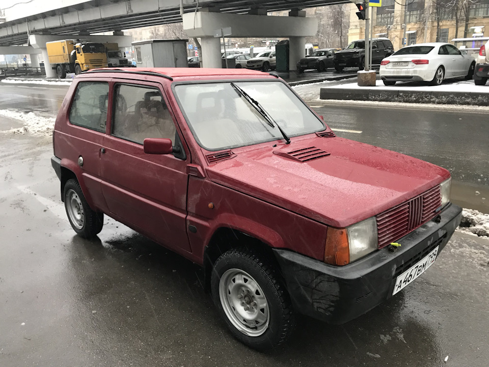Поставил на учёт — FIAT Panda (1G), 0,7 л, 1987 года | покупка машины ...