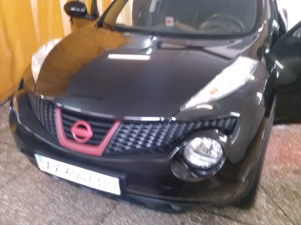 Первые снега на Juke Puke with Kenda tire — Nissan Juke (1G), 1,6 л ...