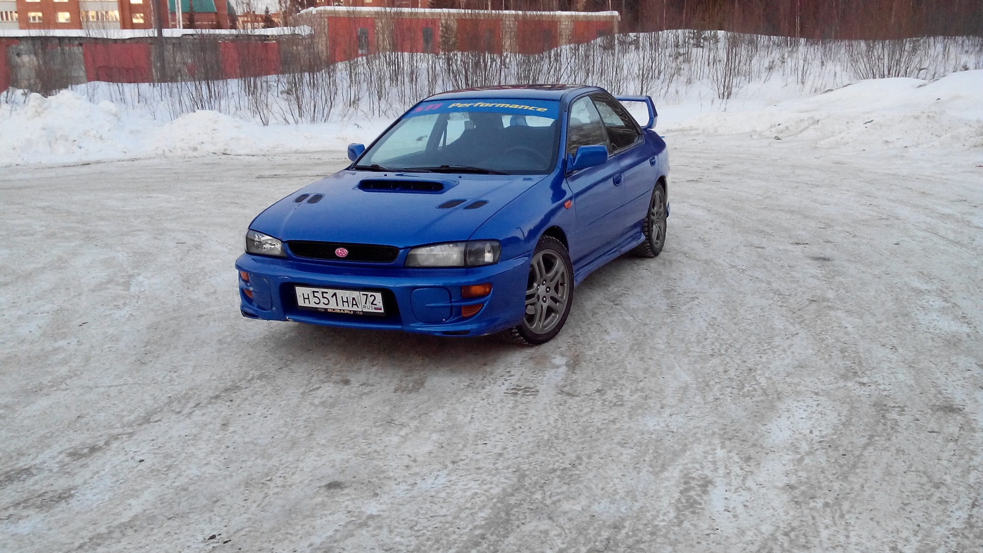 Subaru Impreza WRX (GC, GF) 2.0 бензиновый 1995 | на DRIVE2