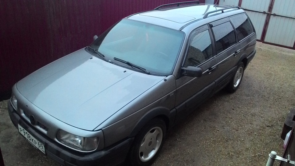 Volkswagen Passat Variant (B3) 1.8 бензиновый 1989 | "syncro серый" на ...
