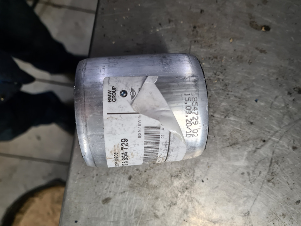 Замена передних СБ в косых рычагах. — BMW 3 series (F30), 2 л, 2013 ...