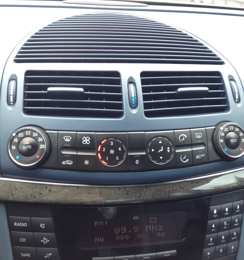Вопрос по климату — Mercedes-Benz E-Class (W211), 2 л, 2004 года ...