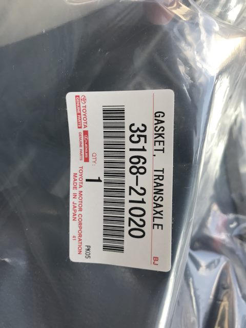 3516821020 Прокладка поддона акпп TOYOTA LEXUS | Запчасти на DRIVE2