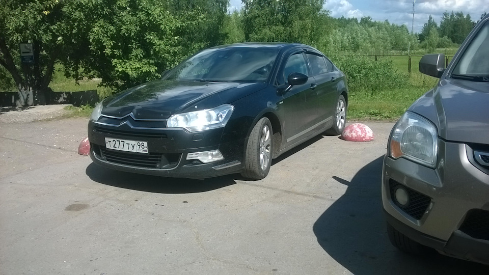 Случилось. Таки она потекла, стойка эта… Часть 1. — Citroen C5 (2G), 2 ...