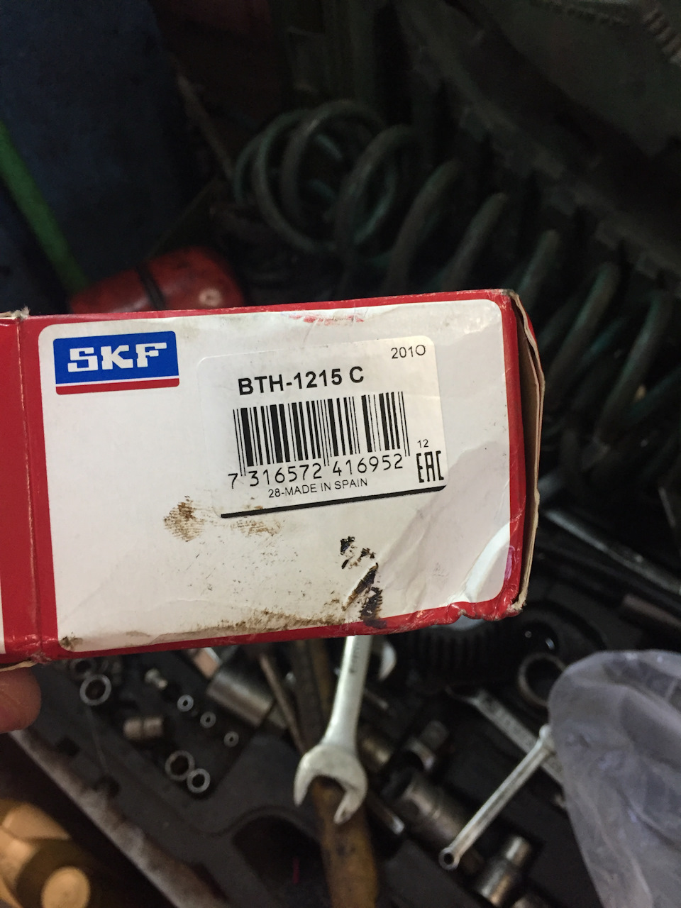 BTH1215C Подшипник ступицы передней PSA Ducato (250), Boxer 2006-> SKF | Запчасти на DRIVE2