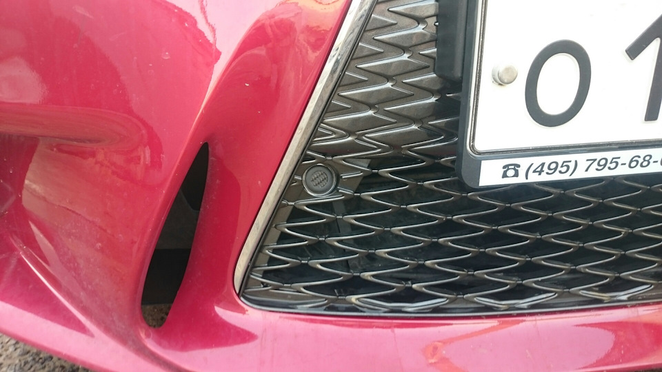 Кастомные заглушки Парков решётки f sport is 3 — Lexus IS II, 2,5 л ...