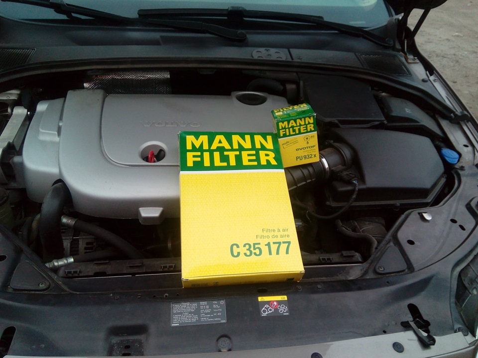 подгатовка к зиме — Volvo XC70 III, 2,4 л, 2009 года | плановое ТО | DRIVE2