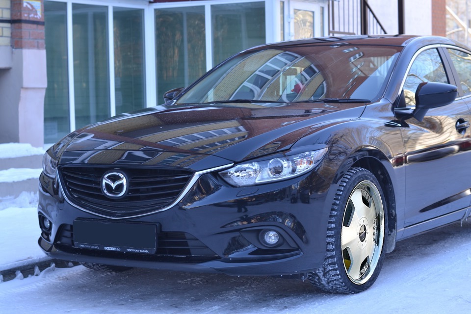 Фотошопчик!))) — Mazda 6 (3G) GJ, 2 л, 2013 года | колёсные диски | DRIVE2