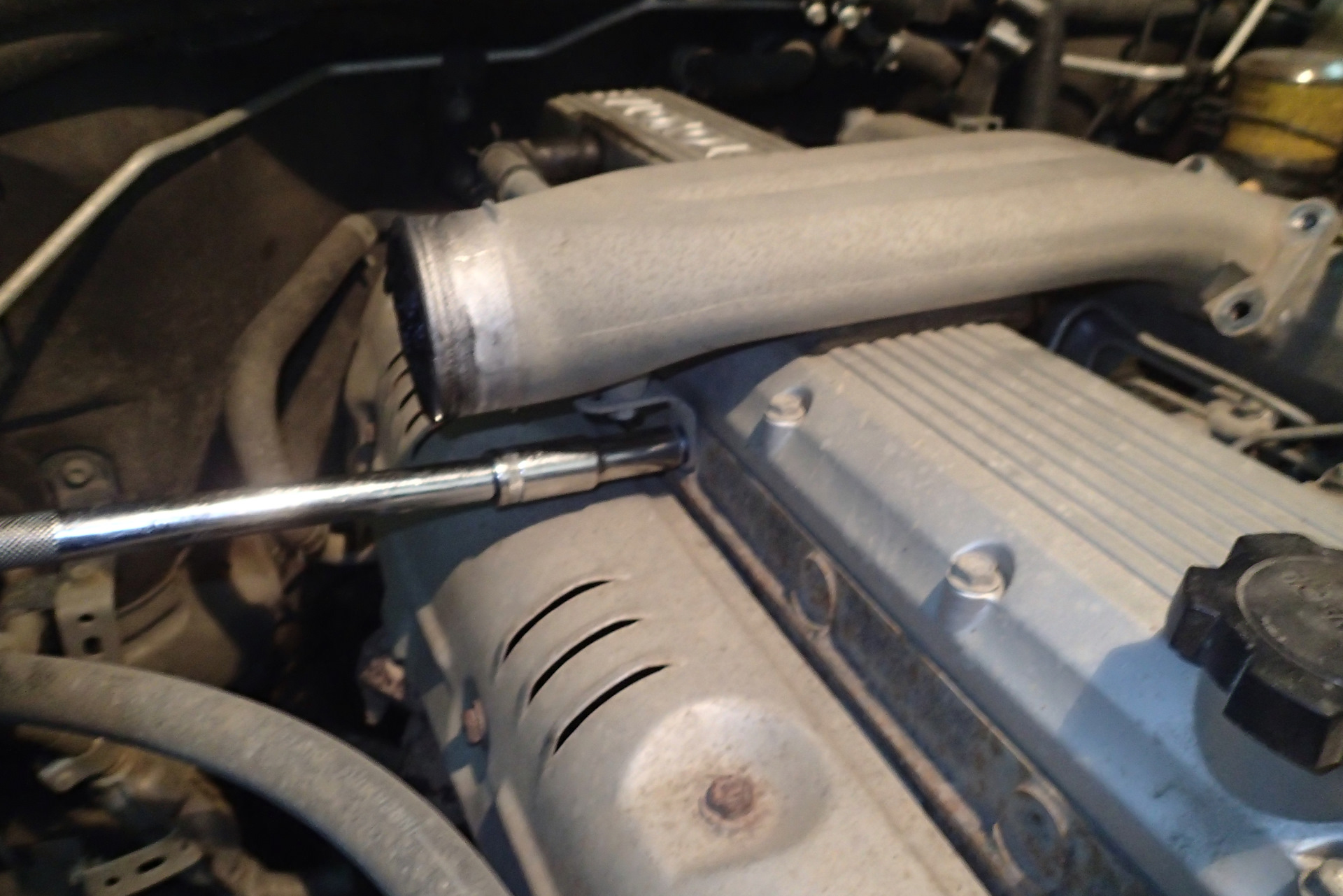 Гори, гори моя свеча — Toyota Land Cruiser 100, 4,2 л, 2005 года ...