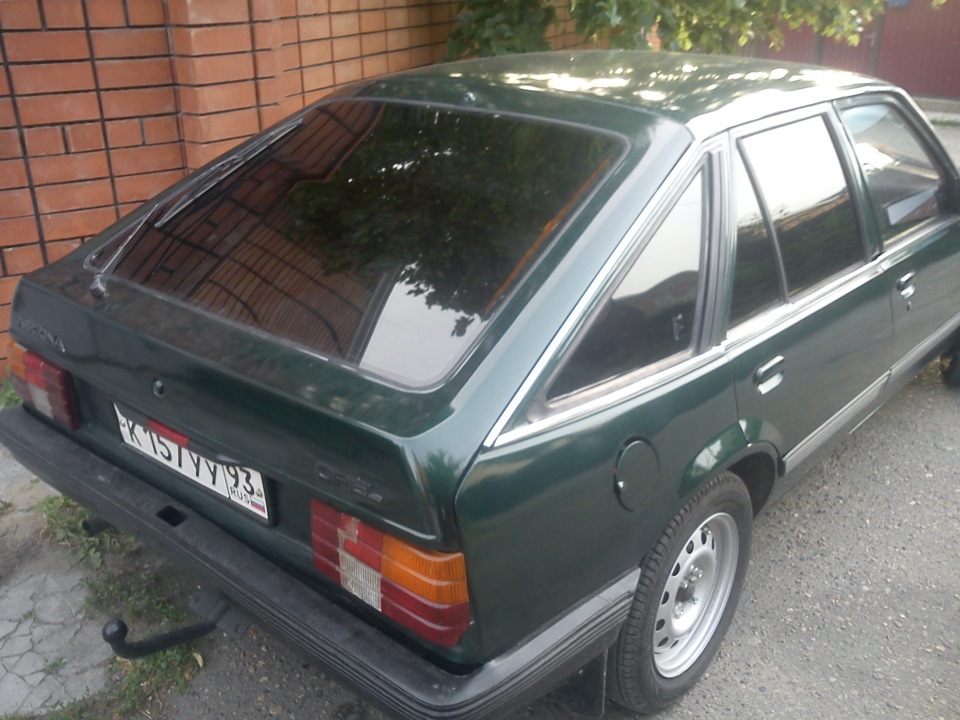 Затонировались) — Opel Ascona C, 1,6 л, 1986 года | стайлинг | DRIVE2
