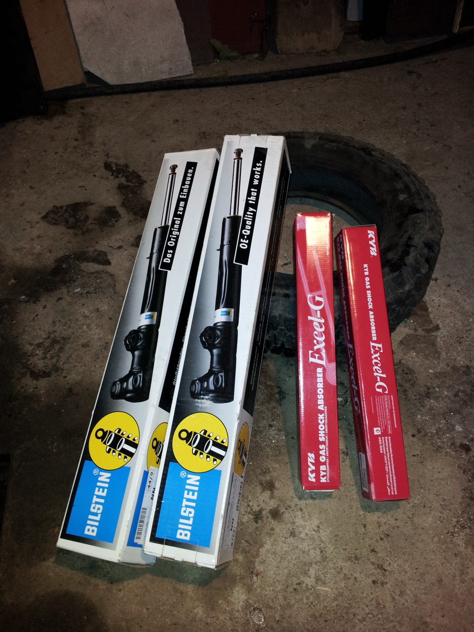 Задние амортизаторы Kayaba Excel-G — Daewoo Matiz (M100/M150), 1 л ...