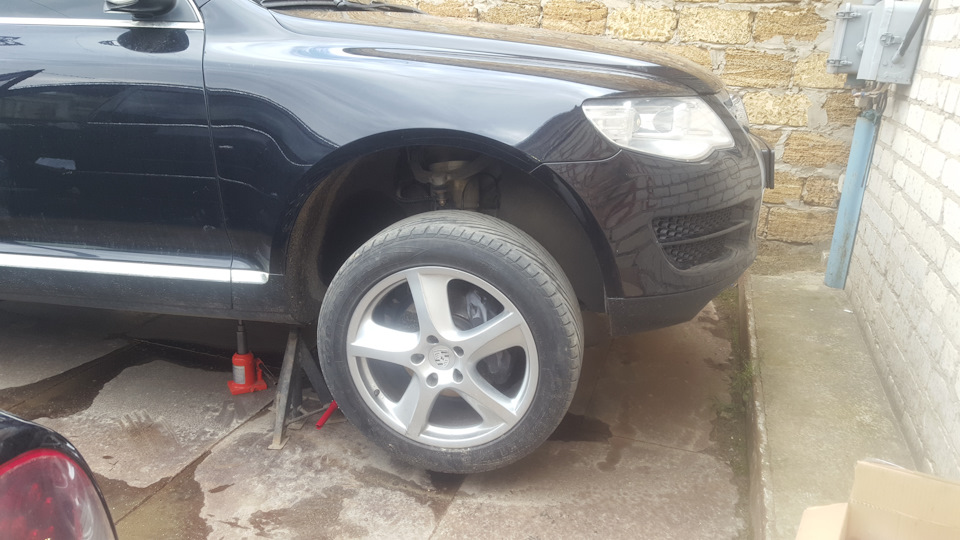 Touareg 3.6FSI ремонт насоса ГУР и замена жидкости — Volkswagen Touareg ...