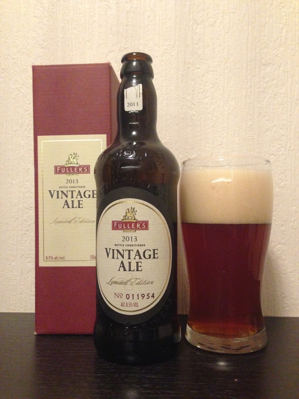 Fuller's Vintage Ale 2013 — DRIVE2