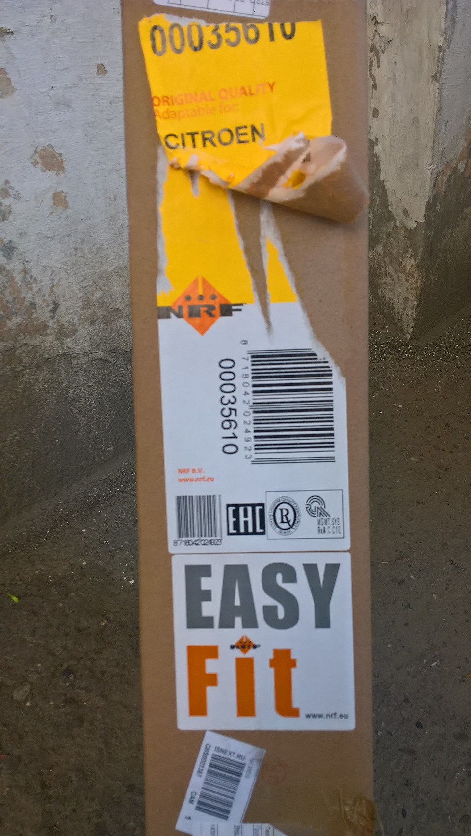 Радиатор кондиционера Nrf 35610 / Конденсер PSA C4, 307,308 04 ...