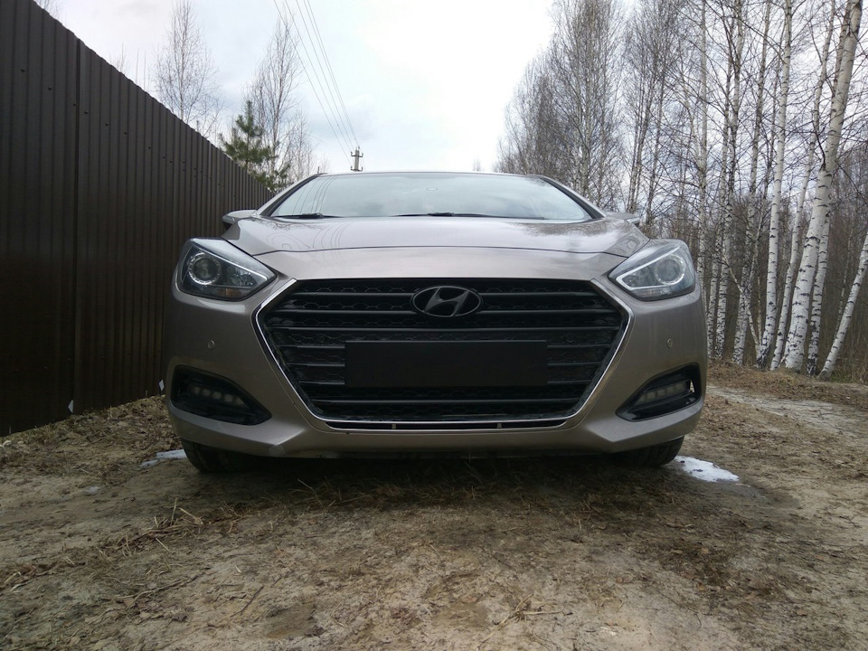 Решетка радиатора — Hyundai i40, 2 л, 2015 года | наблюдение | DRIVE2