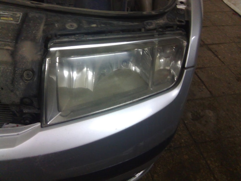 Затонировал фары — Skoda Fabia Combi Mk1, 1,2 л, 2008 года | тюнинг ...