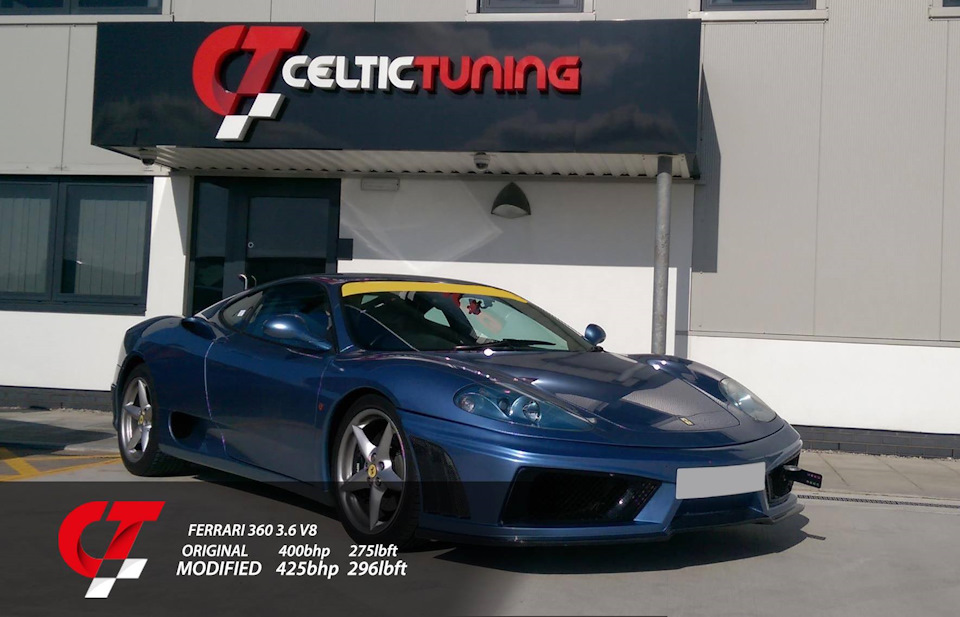Celtic Tuning и Ferrari 360 Modena — находим ещё мощность до 425 л.с. и ...