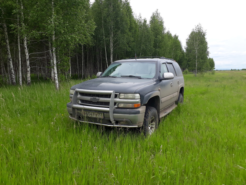 Перешёл на 33 — Chevrolet Tahoe (GMT800), 5,3 л, 2004 года | колёсные ...