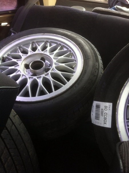 BBS RZ 15" — Volkswagen Jetta II, 1,8 л, 1984 года | колёсные диски ...