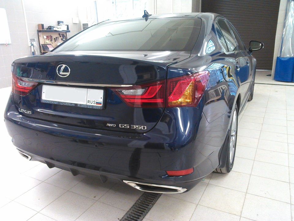 Спойлер WALD установлен — Lexus GS (L10), 3,5 л, 2012 года | тюнинг ...