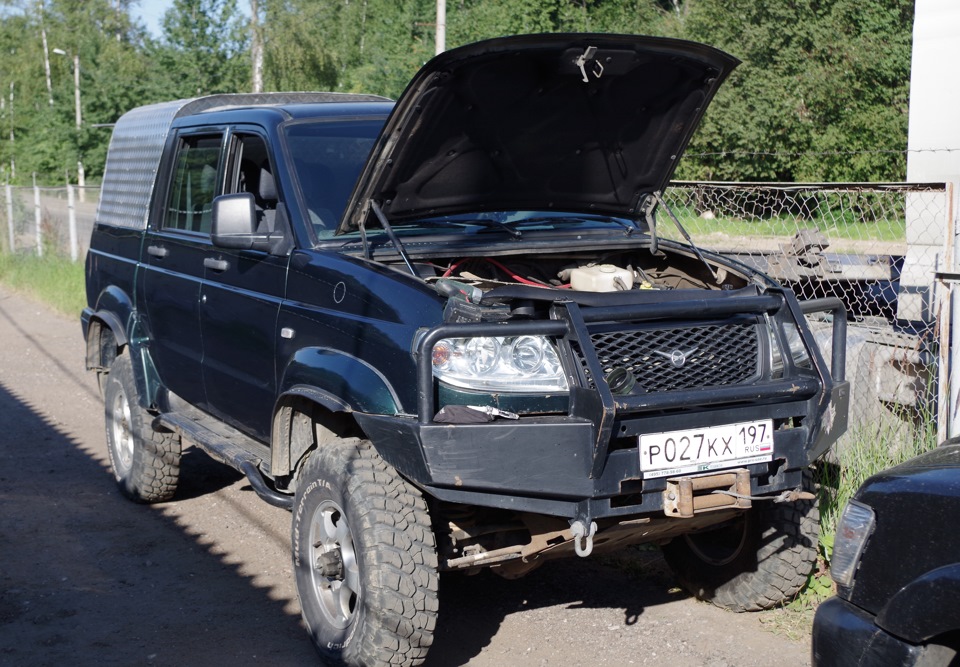 Шноркель — это просто! — УАЗ Pickup, 2,7 л, 2011 года | тюнинг | DRIVE2