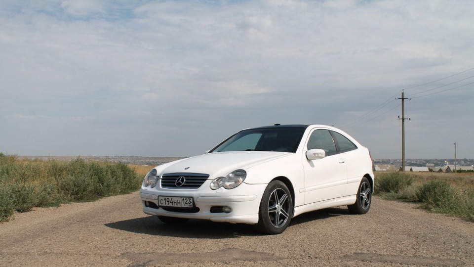C3 кирпич — Mercedes-Benz C-Class Sportcoupe (C203), 1,8 л, 2002 года ...