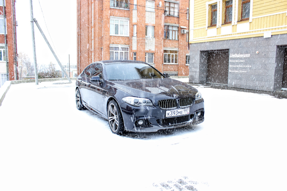 Russian Winter Photo & R20 Wheels M5 style — BMW 5 series (F10), 2 л ...