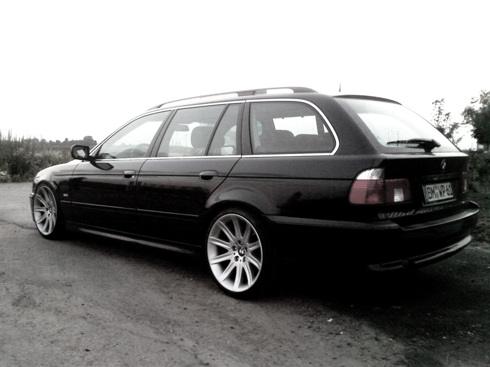 Style 95 r 19 расноширокие — BMW 5 series Touring (E39), 3 л, 1998 года ...