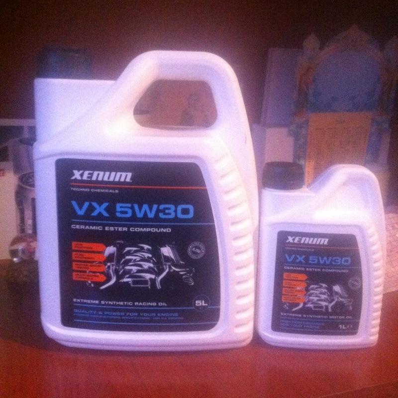 Xenum VX 5W-30 — Skoda Octavia A5 Mk2, 1,8 л, 2013 года | расходники | DRIVE2