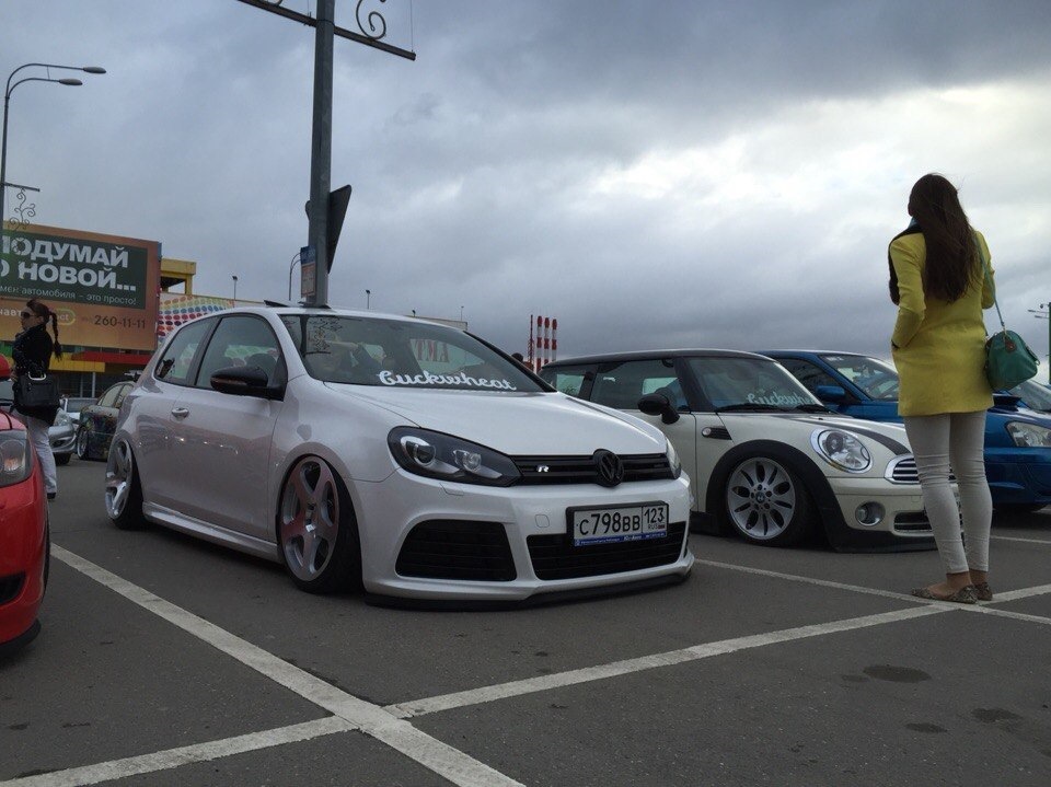 Временный сетап Rotiform NUE — Volkswagen Golf R Mk6, 2 л, 2011 года ...